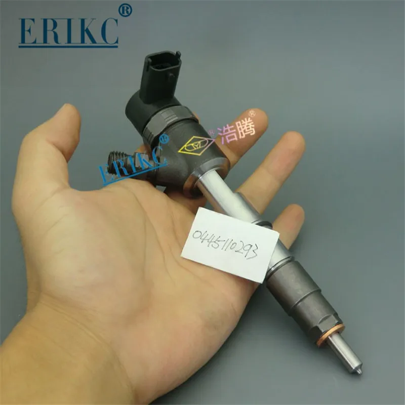 ERIKC 0445110293ดีเซลหัวฉีดน้ำมันเชื้อเพลิง0 445 110 293 CR Parts Excavator Redit P หัวฉีด0445 ...