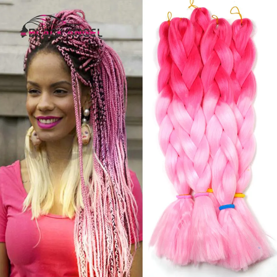 Pink Ombre Hair Extensions