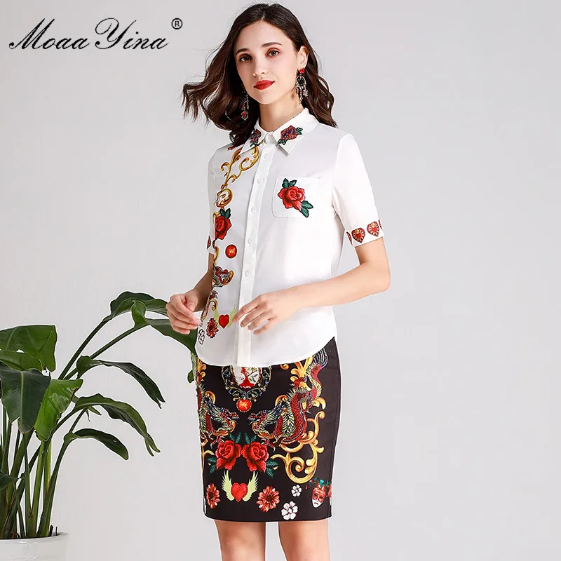 Conjunto de Diseño de Moda de moaayina de verano para mujeres de manga ...