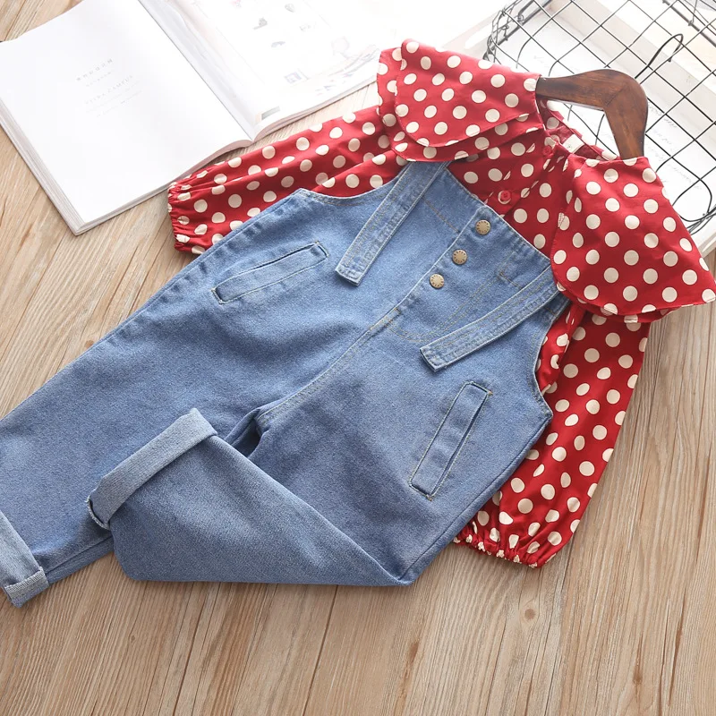 Children girls Clothing set outfits Fashion suit for girls Autumn ...