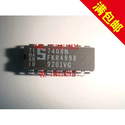 Send Free 50pcs Sn7408n Sn7408 Dip New Original Spot Hot Selling