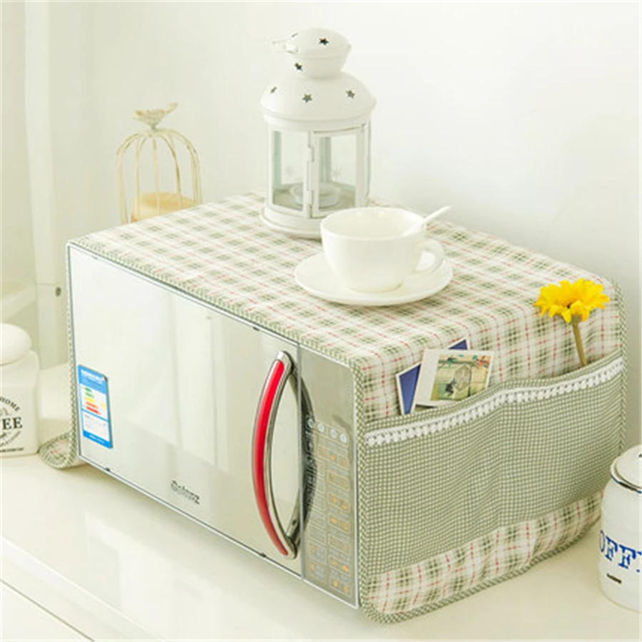 Waterproof Microwave Dust Cover Cleaner Coving Gadgets For Kitchen ...