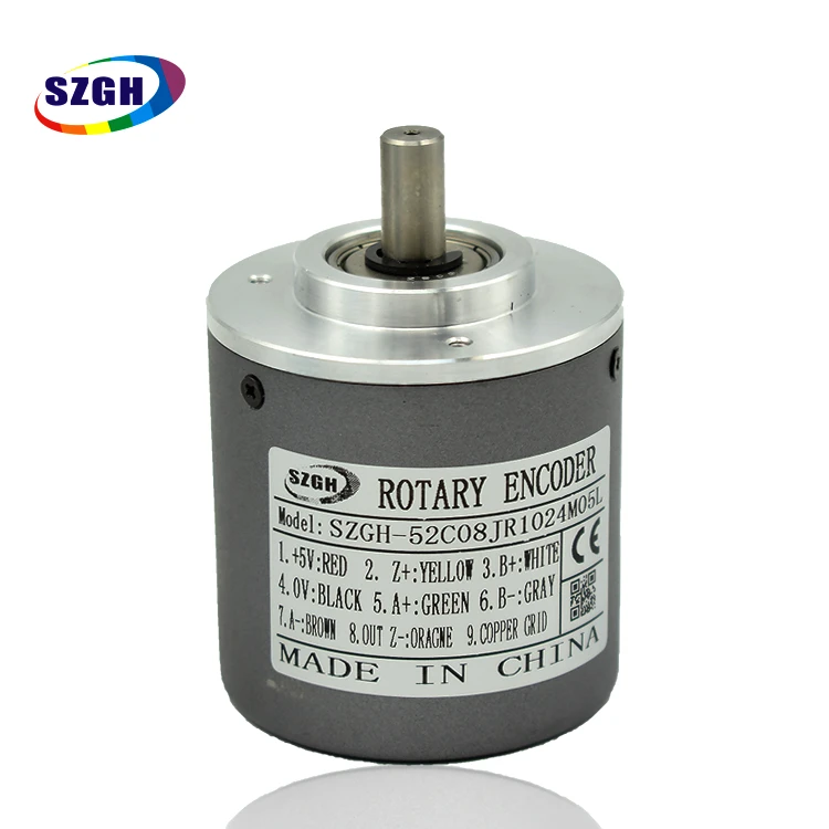 Rotary Encoder For Spindle Feedback Signals, 1024ppr For Cnc Milling ...