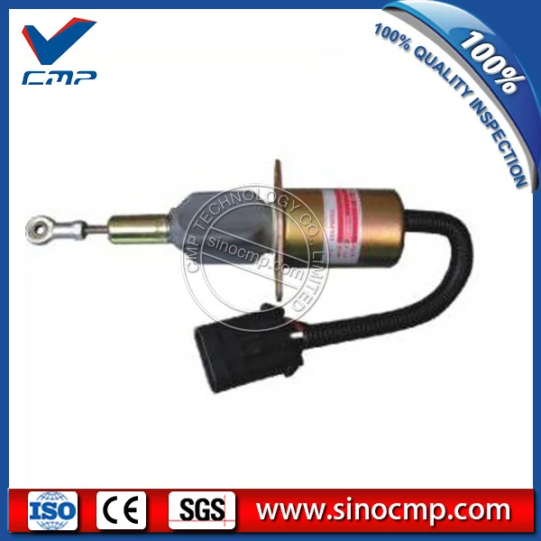 24v Extinção válvula solenóide 3935650 para Cummins 6CT DH300 7 ...