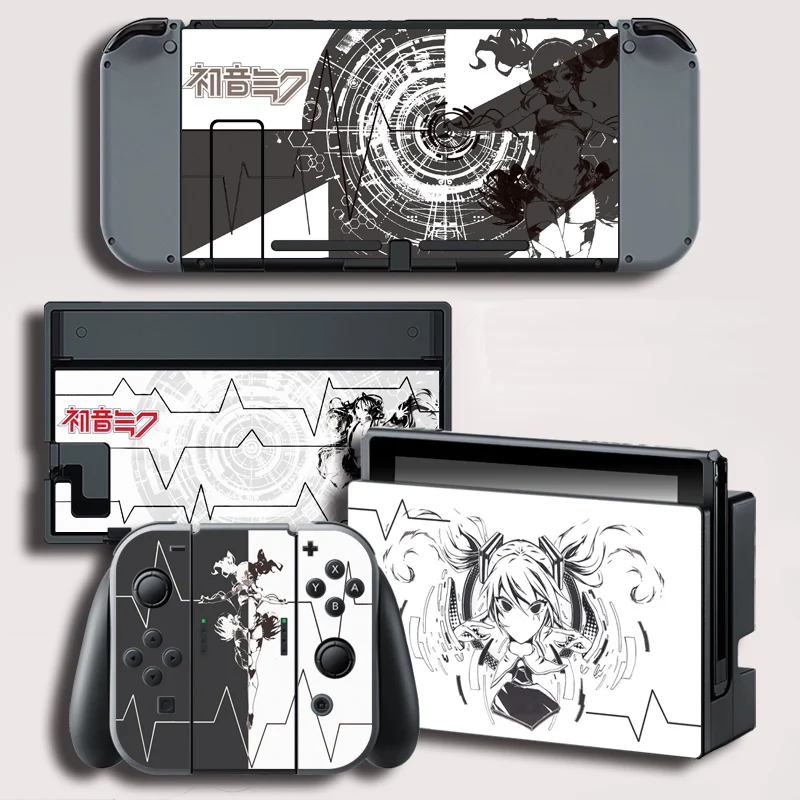 Hatsune Miku Skin Sticker for Nintendo Switch NS Console Joy-Con ...