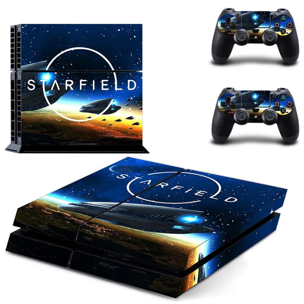 Starfield PS4 Skin Sticker for Game Console - ConsoleSkins.co