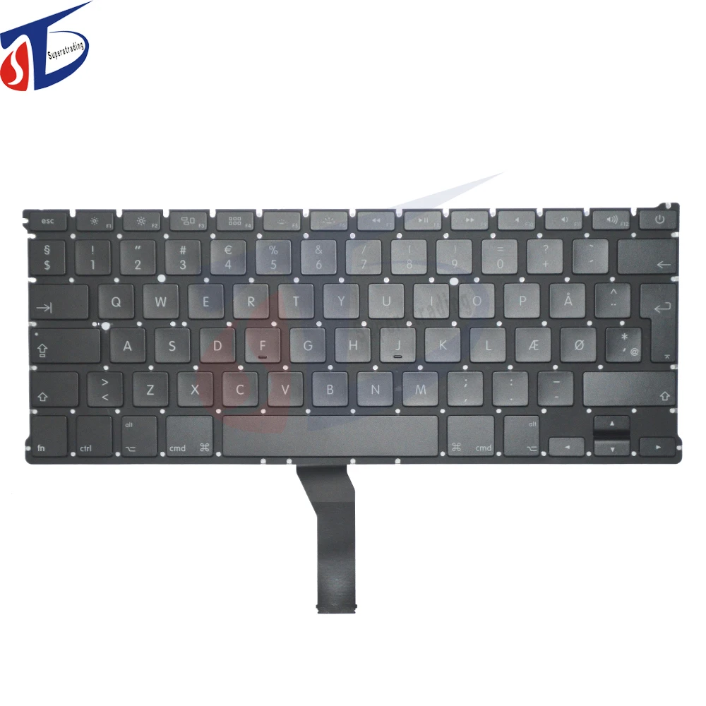 New original Dinamarca Teclado Para Apple Macbook Air 13 ''A1369 A1466 ...