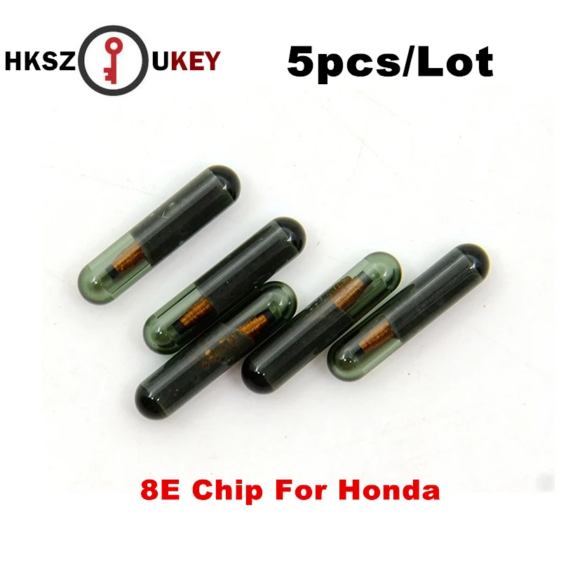 HKSZUKEY 5pcs/lot Car Key Chips 8E Glass Chip For Honda Auto ...