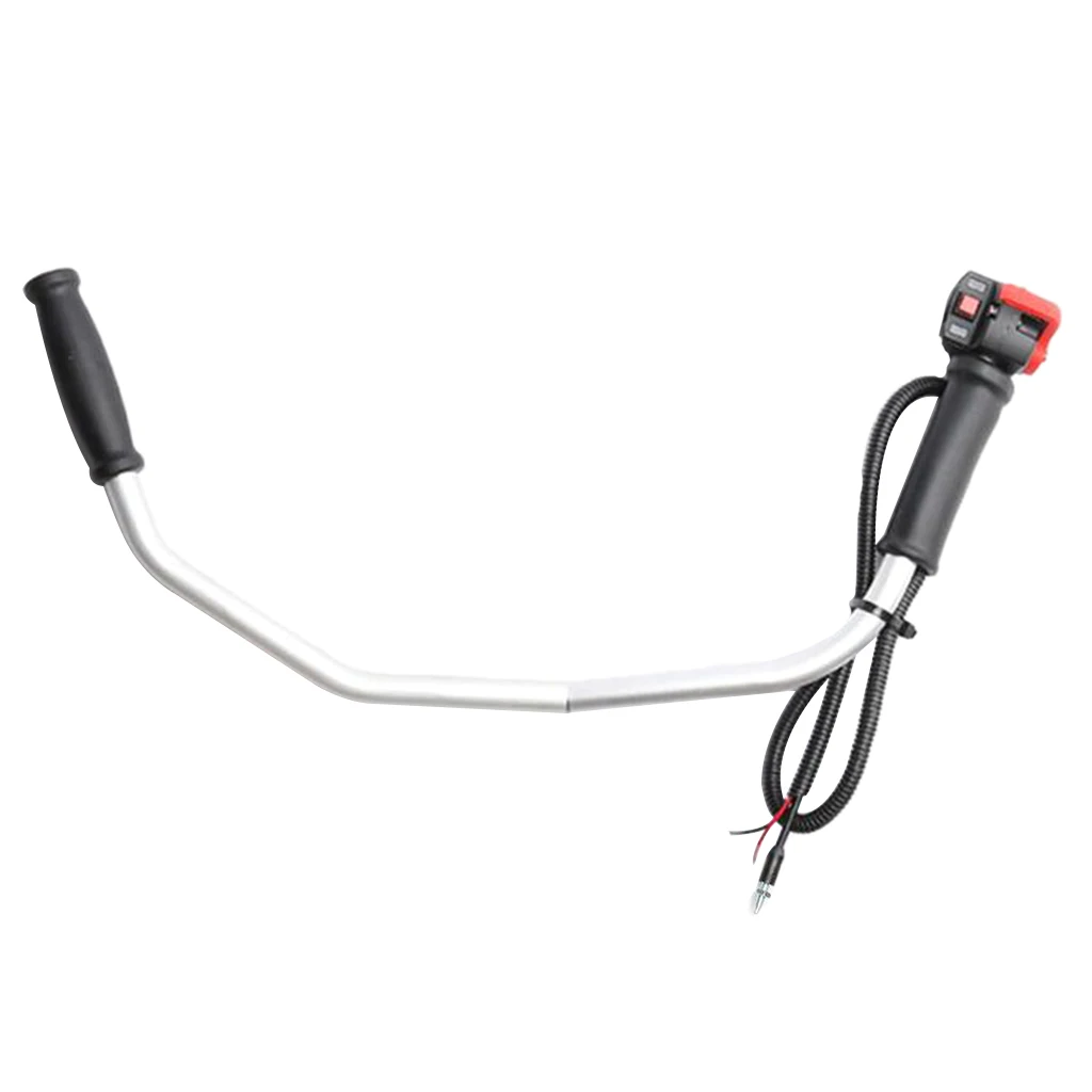 Universal-Lawn-Mower-Strimmer-Brush-Cutter-Tube-Handle-Switch-Plastic ...