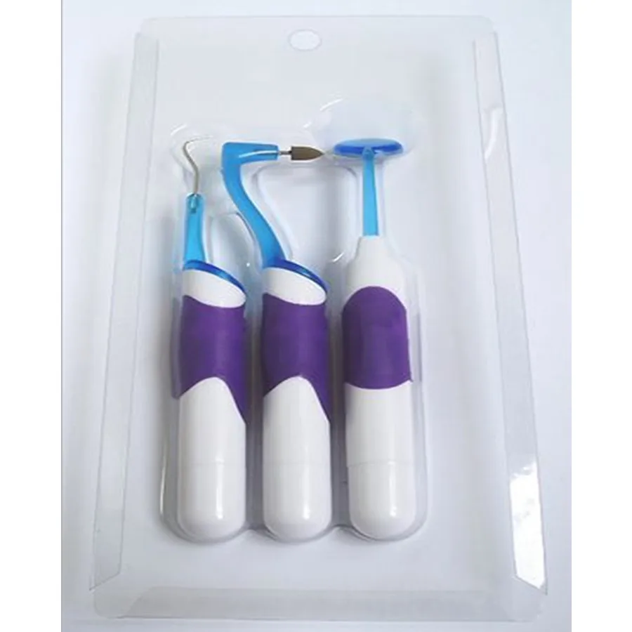 Dental Oral Orthodontic LED Oral Mouth Mirror + Tooth Stain Eraser ...