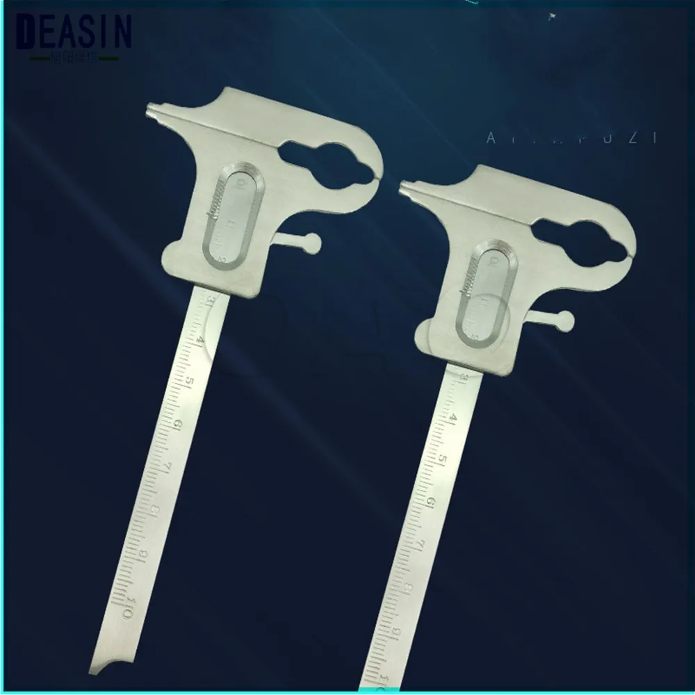 DENTAL SLIDING TENTH GAUGE VERNIER CALIPER DIAMOND Vernier caliper with ...