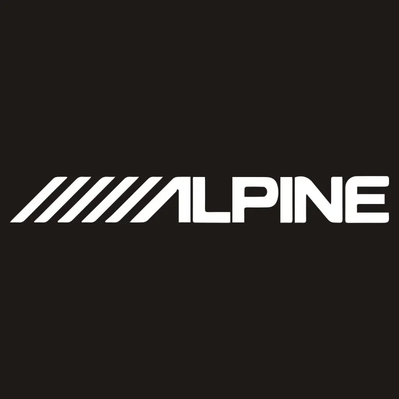 Alpine Logo Black