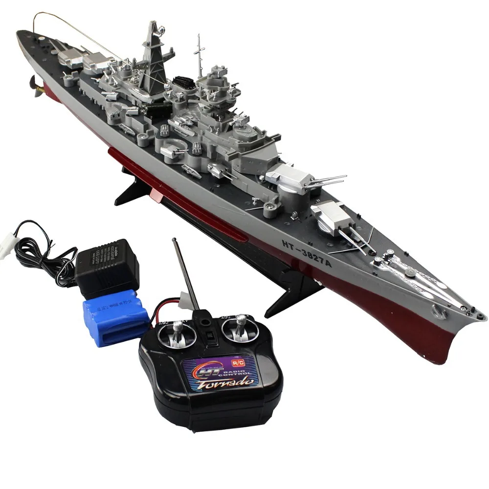 RC Boat High-speed Military Model Series Battleship 1/360 RC 28\