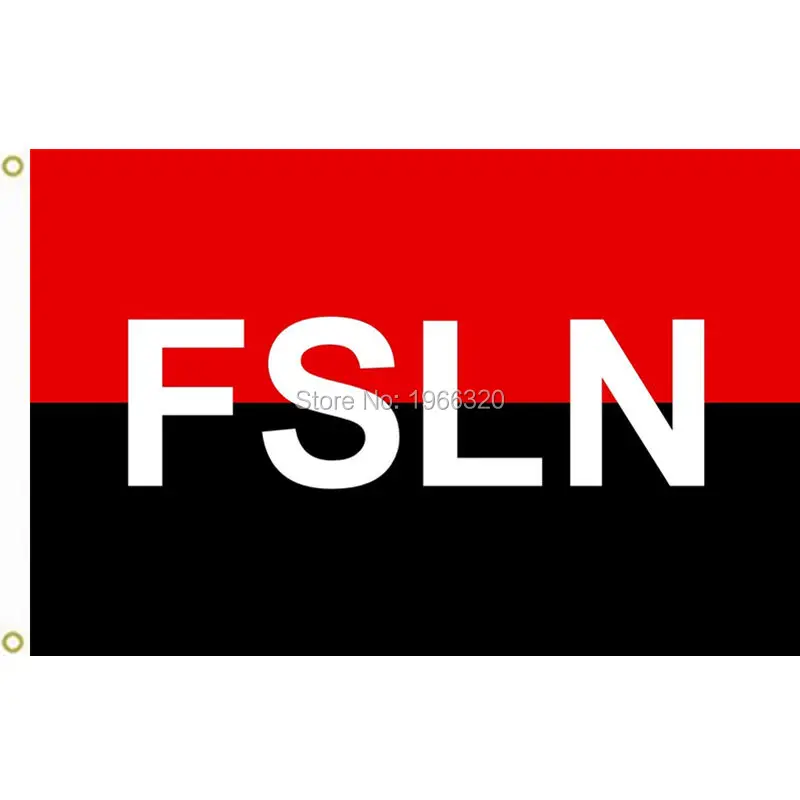 FSLN Frente Sandinista Outdoor Flag 3X5|flag 3x5|outdoor flags3x5 flag ...