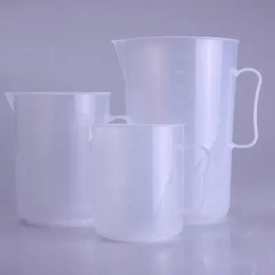 500ml Plastic Polypropylene PP Measuring Beaker Laboratory Kitchen With ...