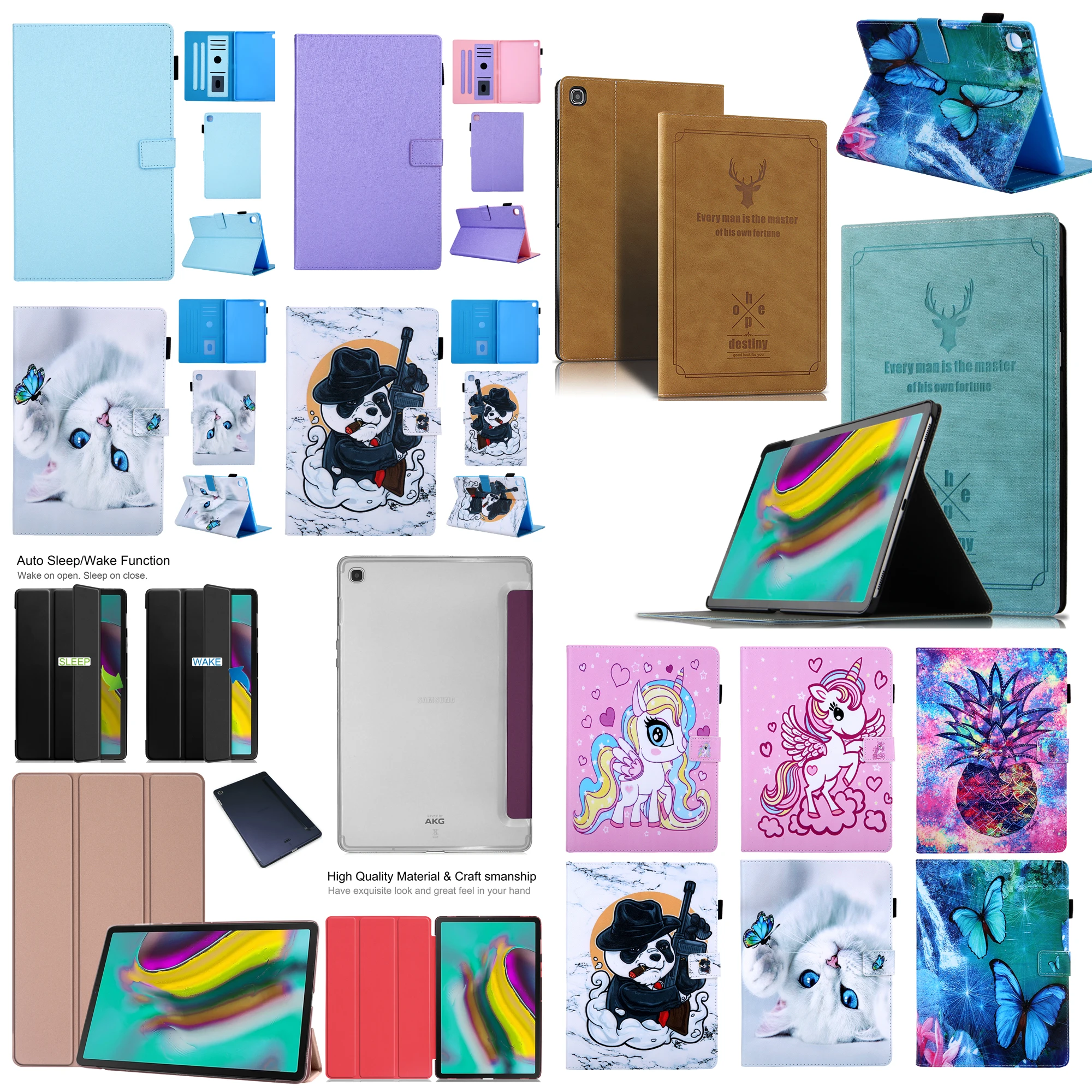 สำหรับ Samsung Galaxy Tab S5e 10.5 T720 T725 SM T720 SM T725ฝาครอบ ...