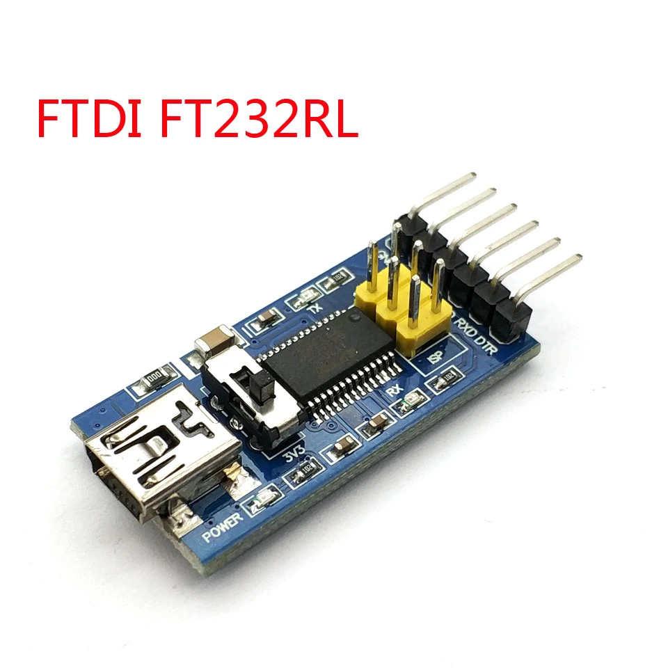 Basic-Breakout-Board-For-FTDI-FT232RL-USB-To-TTL-Serial-IC-Adapter ...