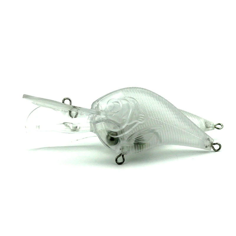 Unpainted Fishing Lure Blank Crankbait Embryo Lure Freshwater Deep ...