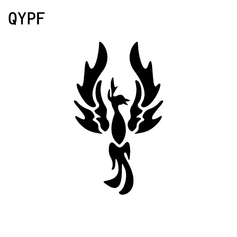 Qypf 9.3cm*16cm Fashion Phoenix Bird Animal Vinyl Car Sticker Decal ...
