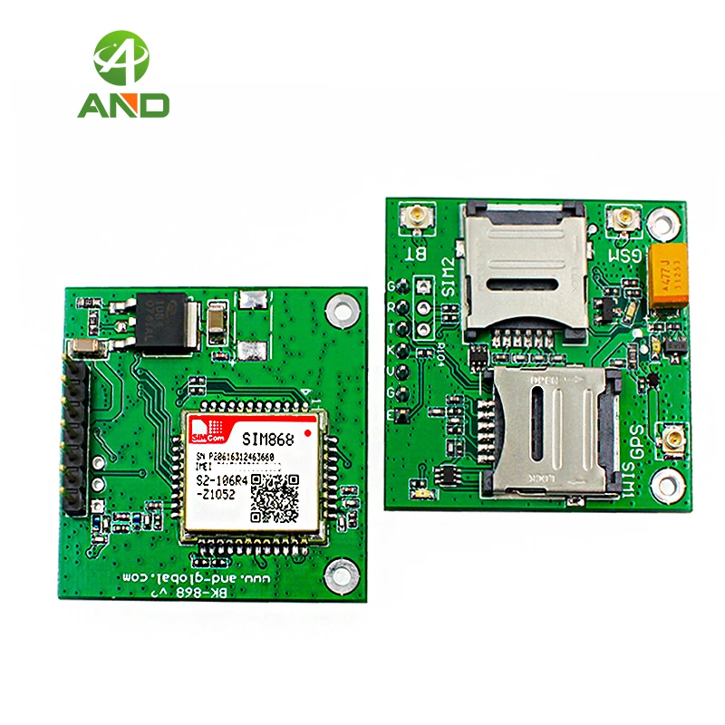 1pc GSM GPS BT SIM868 Breakout Board,SIM868 core board,2 in 1 Quad-band ...