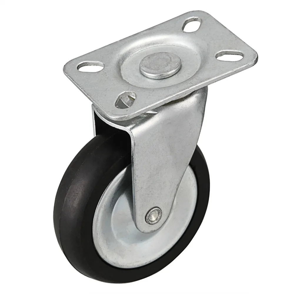 Venda quente 1 pcs Pesado Duty40kg 75mm 3''Swivel Castor Rodas Trolley ...