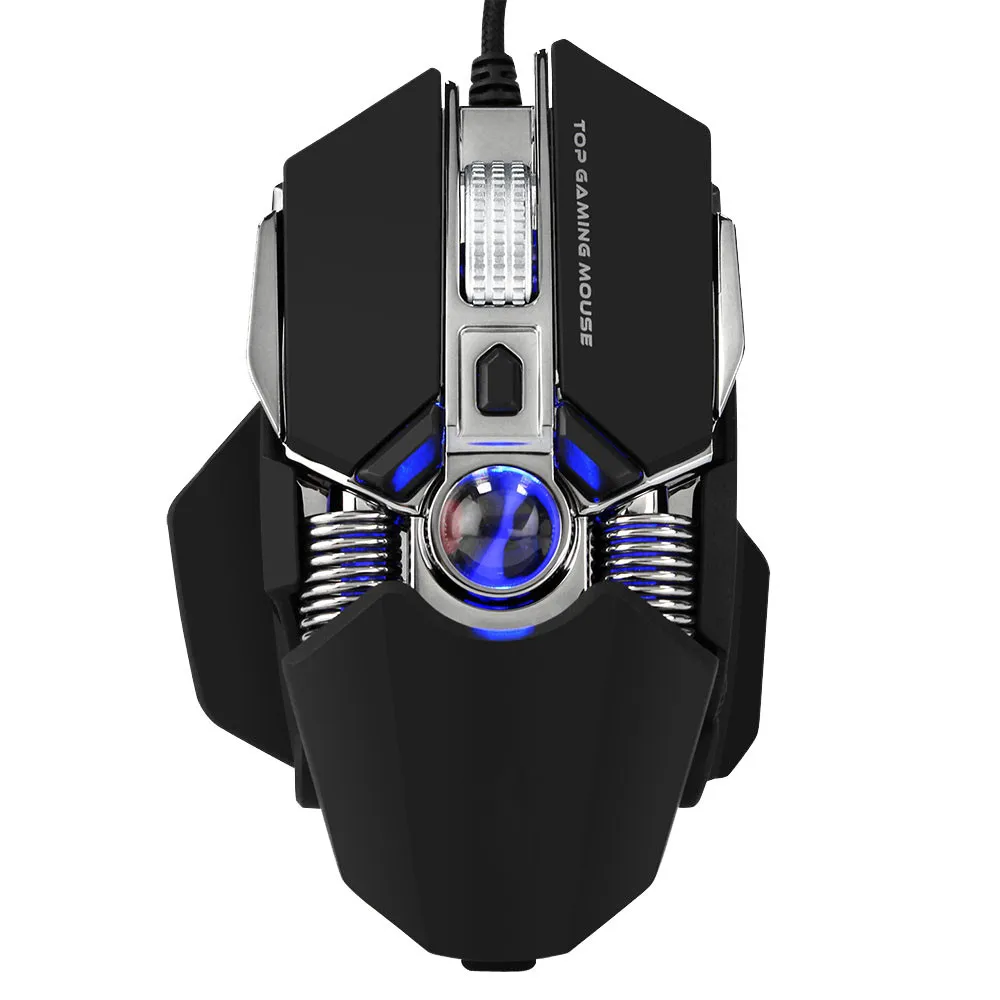 High Quality Mouse Gamer Wired Gaming Mouse 2750DPI Professional 9 ...