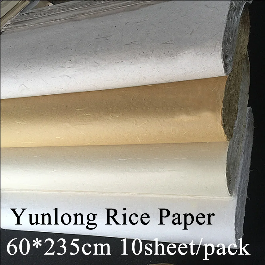 60*235cm Chinese Painting Rice Paper Calligraphy Drawing Paper Fiber ...