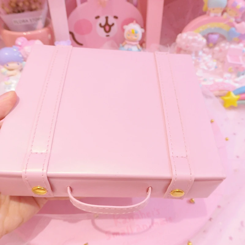 Leather Storage Accessories Pink Box For Girls - KawaiiMerch.com