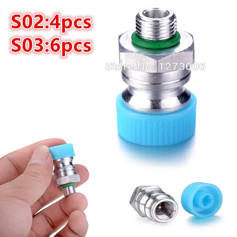 Universal 4/6pcs General Charging Valve Soldering onto Pipeline of ...