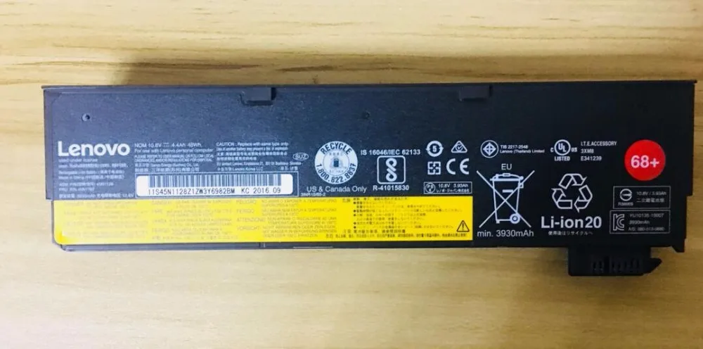 New Genuine Battery for LENOVO ThinkPad K2450 X240 X240s X250 X260 T440 ...