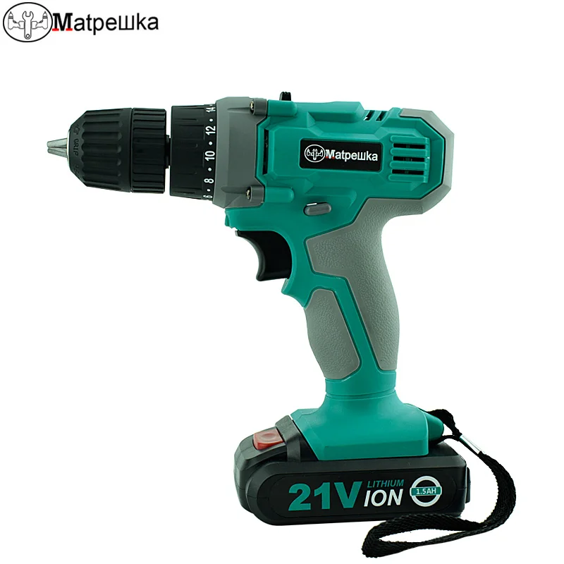 Household Power Tools 21v Cordless Electric Screwdriver Mini Drill