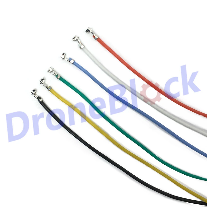 24Pcs/ a lot 6 colors Pre-crimped Cables 40cm Pixhawk2 the Cube ...