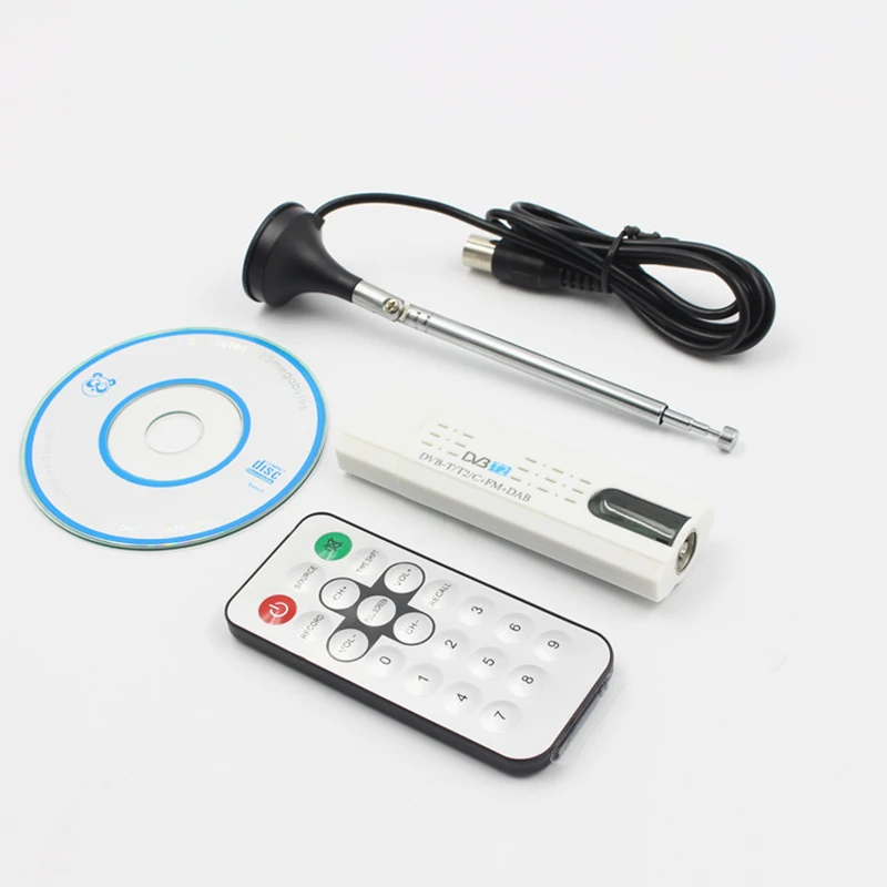 מוצר - New Digital DVB-T2/T DVB-C USB 2.0 TV Tuner Stick HDTV Receiver ...