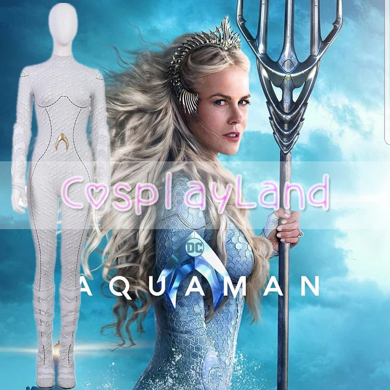 Disfraz-de-Cosplay-de-Aquaman-Atlanna-para-mujer-mono-de-fantas-a-para ...