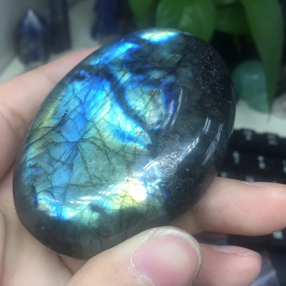 Piedras naturales de 150g, labradorita, feldespato, Labrador dorado ...