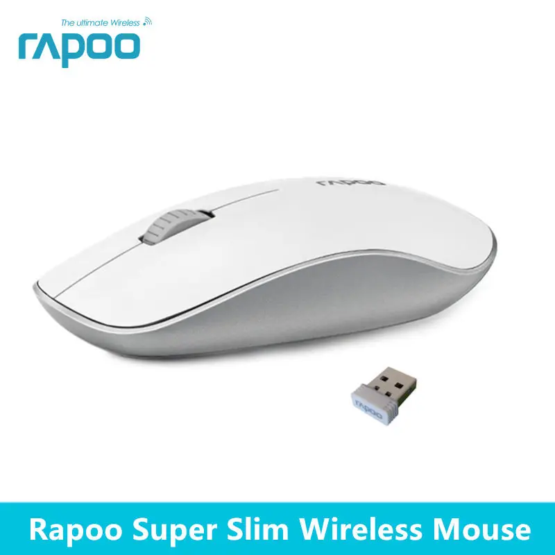Original-Rapoo-Wireless-Silent-Gaming-Optical-Mouse-with-1000DPI-Super ...