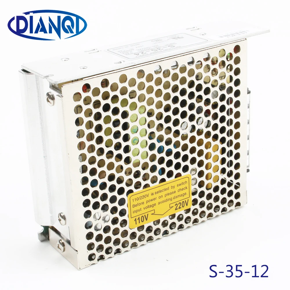 led power supply switch 35W 12V 3A ac dc converter power supply unit s ...