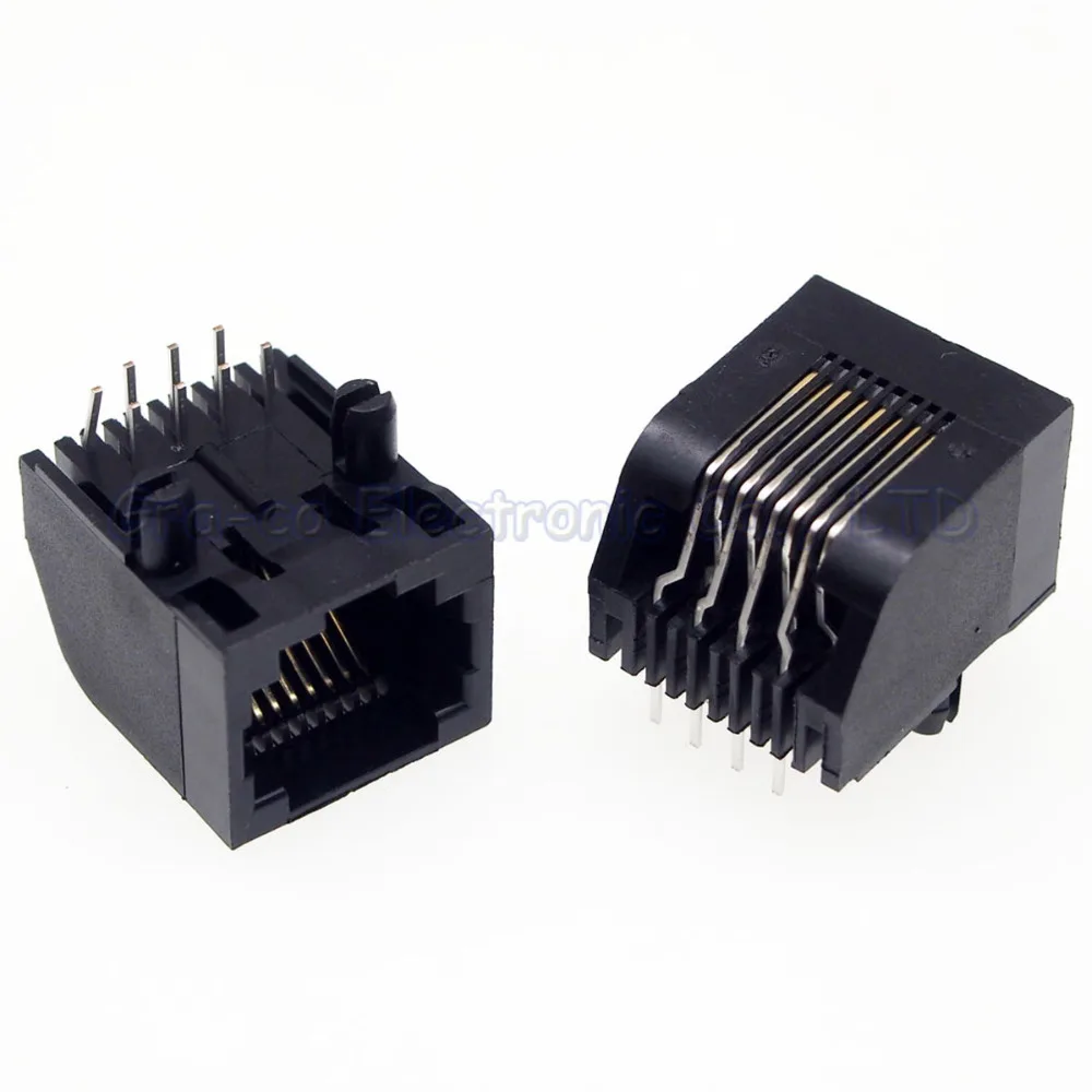 10pcs-8P8C-RJ45-Network-Port-LAN-Interface-RJ45-Jack-Internet-socket-90 ...