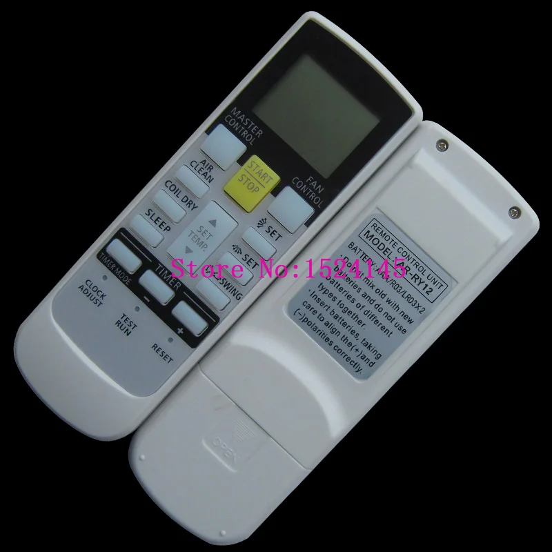 New Fujitsu Split Portable Air Conditioner Universal Remote Control AR ...