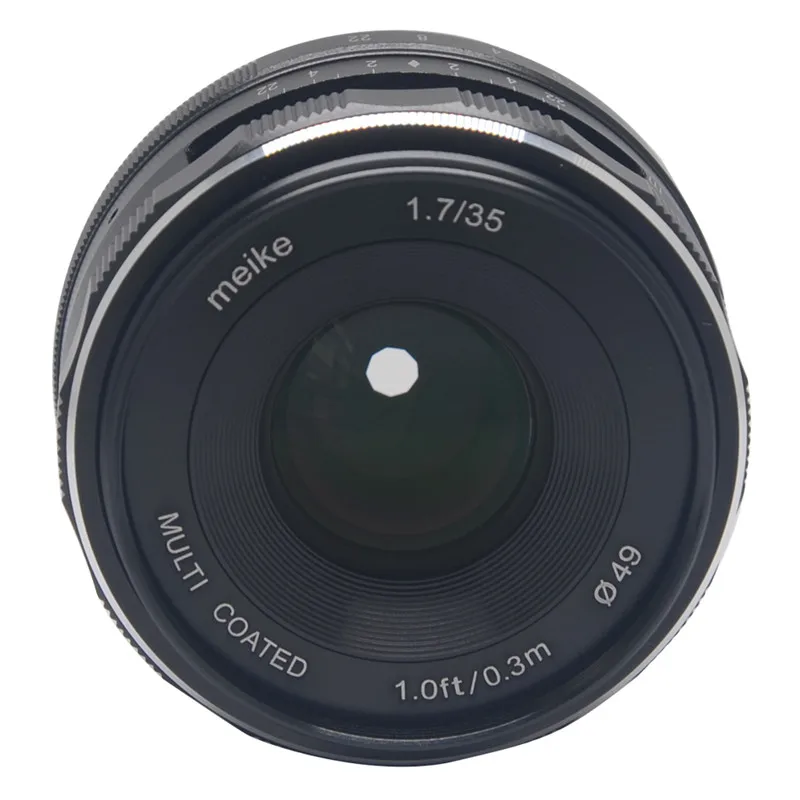 Mcoplus Meike 35mm F1 7 Prime Fixed Manual Focus Lens Large Aperture