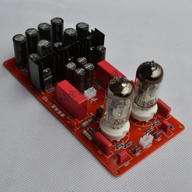 X-10D-DIY-fever-tube-buffer-stage-preamp-amplifier-board-6N11-tube ...