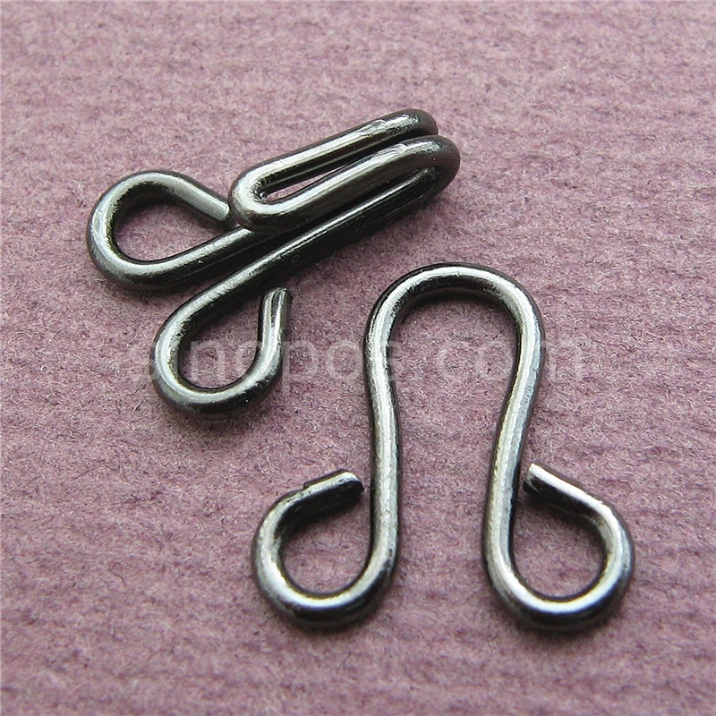 Large 28mm Brass Hook And Eye #9, Coat Furs Jackets Wraps Skirt Metal ...