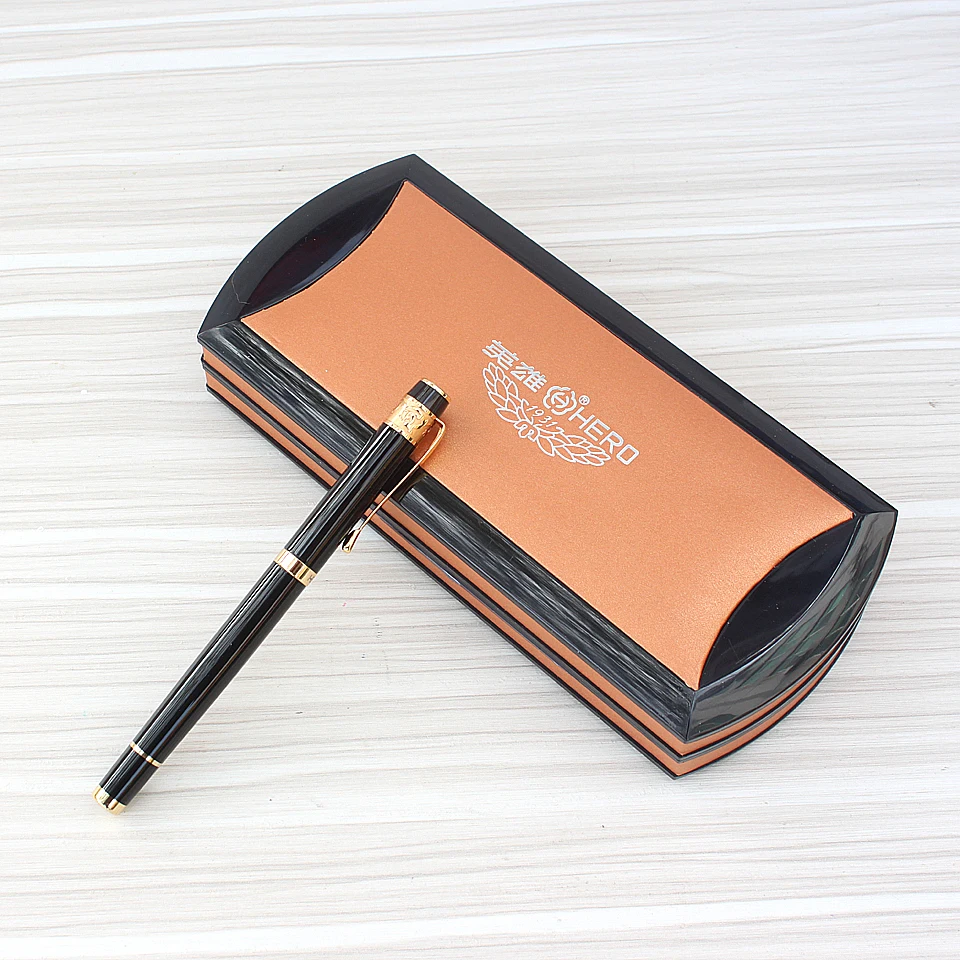 Luxury High end Business Ballpoint Pen,all metal gold clip rollerball ...