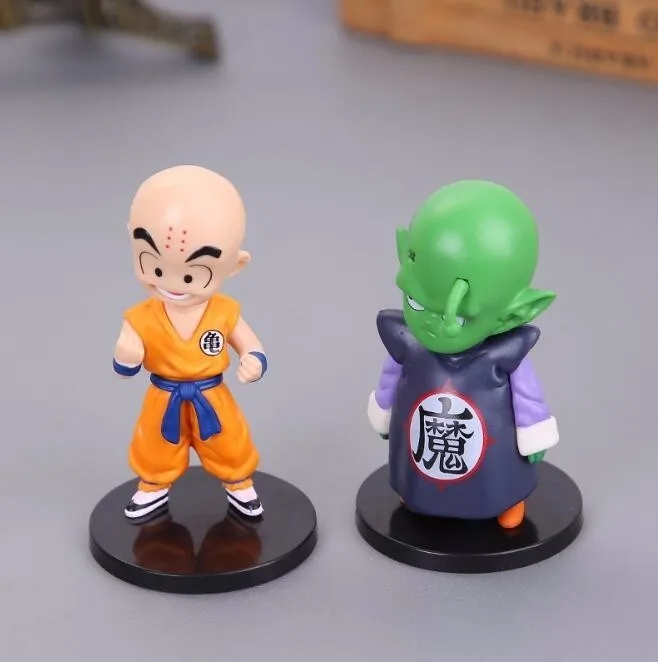 Amine Figma Mini Dragon Ball Z GOKU Golden FRIEZA GREAT VEGETA APE Pvc ...