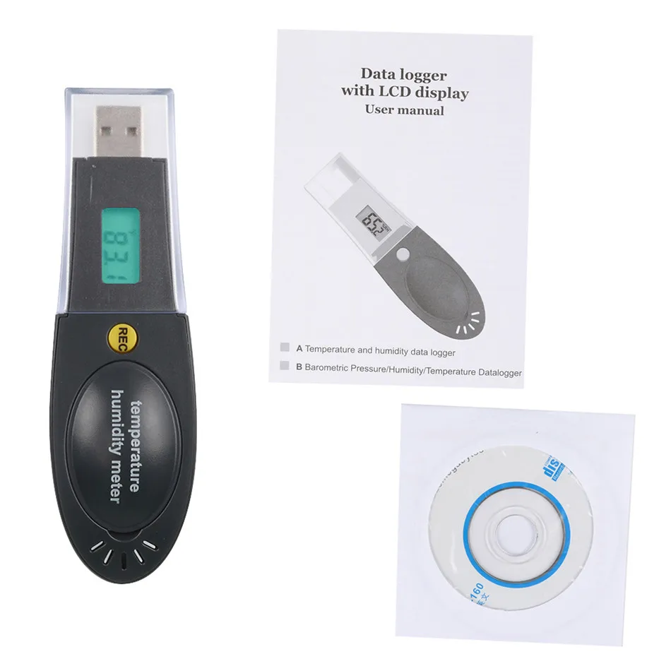 HT-163-USB-Pressure-Temperature-Humidity-Data-Logger-Digital ...