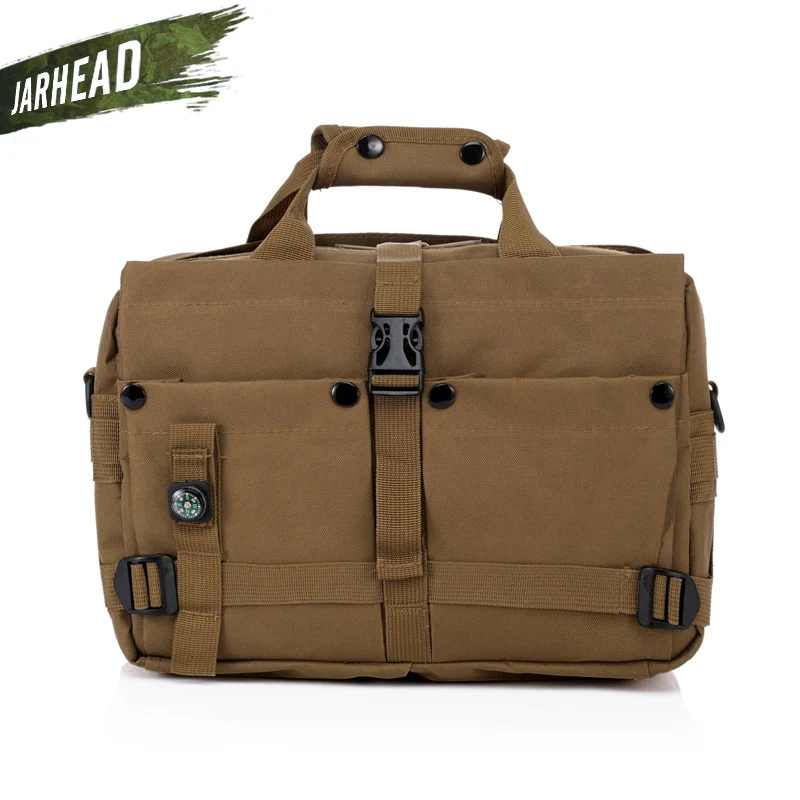 Outdoor Tactical Compass Laptop Bag Military Fans War Reporters Camping ...