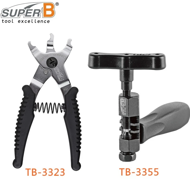 Superb Bicycle Repair Tool Chain Rivet Extractor Tb 3355 And 2 In 1 Master Link Pliers The ...