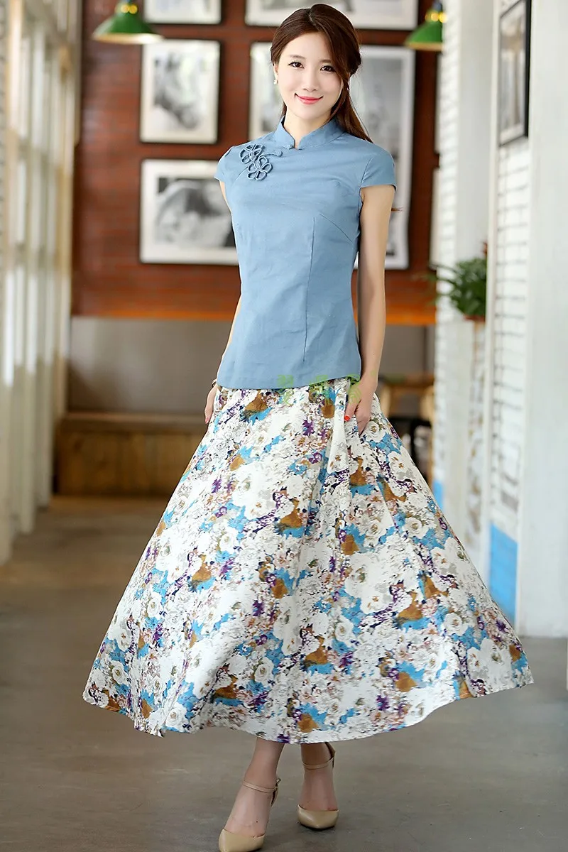 Shanghai Story Chinese Style Top Tradition Chinese Cheongsam Top ...