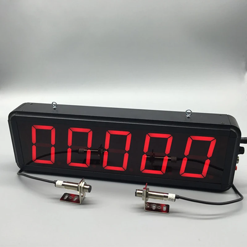 LED large screen counter conveyor belt loading point number industrial ...