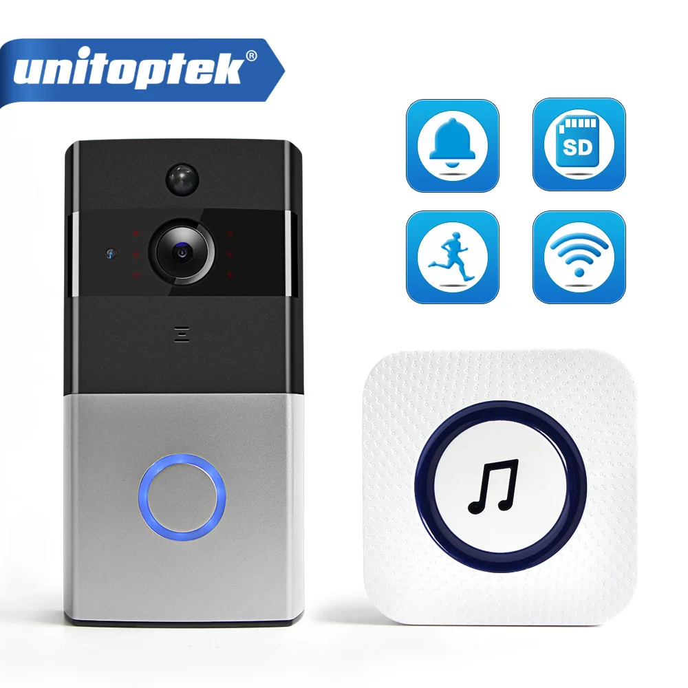 Wifi Doorbell IP Video Intercom Security Camera - TrendTec
